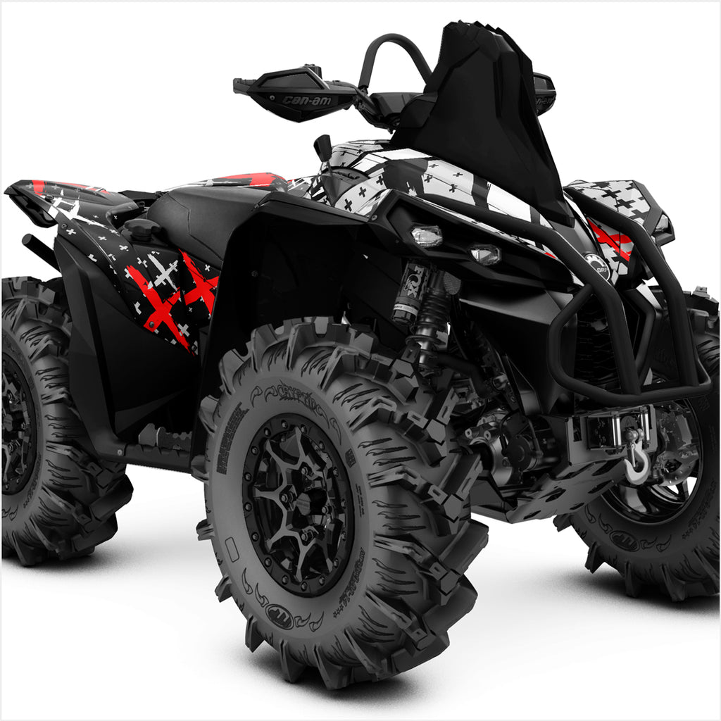 Home X design stickers for Can-Am Renegade XXC/XMR (5)