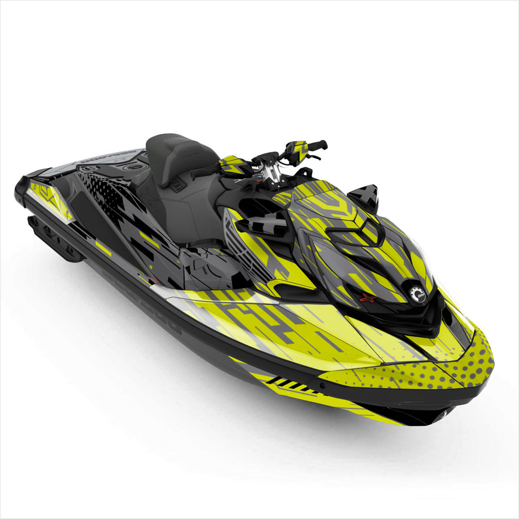 Home CYBER design stickers for Sea-Doo RXP-X (6)