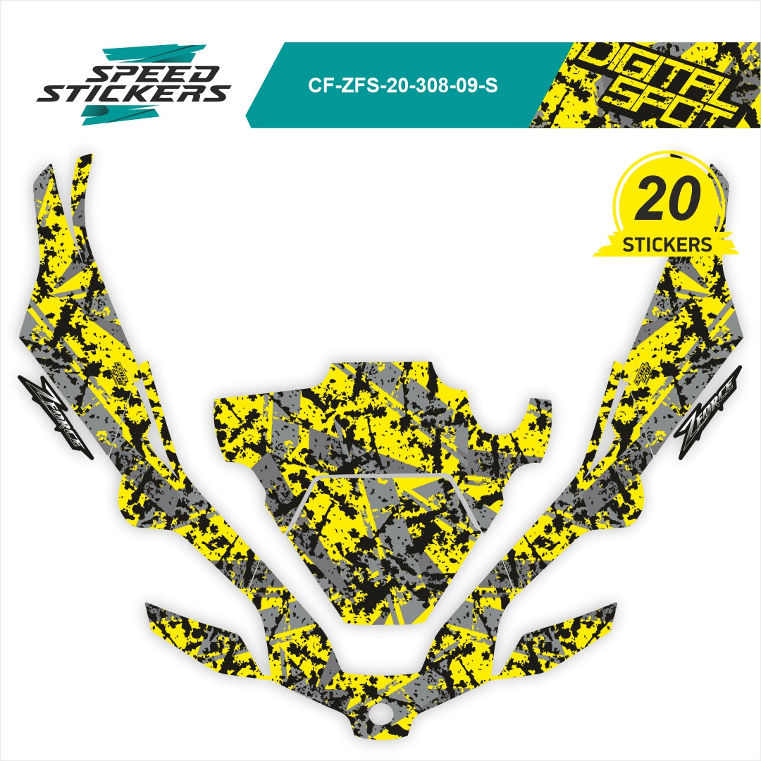 CFmoto ZFORCE SPORT stickers kit
